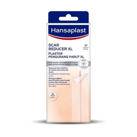 Hansaplast Scar Reducer Reduces The Visibility Of New And Old Scars