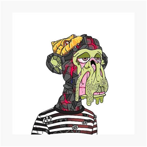 Mutant Ape Yacht Club 4917 Nft Photographic Print For Sale By