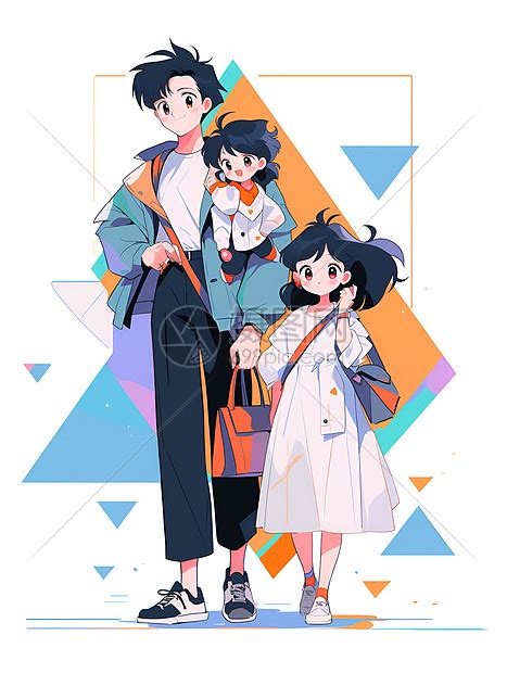 全家福插图插画图片下载 正版图片601023848 摄图网