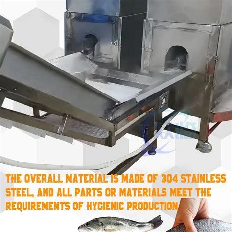 Wear Resistant Fish Killing Machine 380v Automatic Fish Fillet Machine