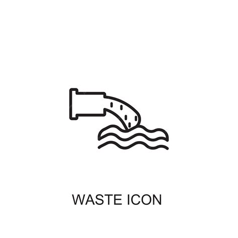 Premium Vector Waste Vector Icon Icon