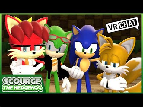 Fiona and Tails meet long after "The Slap" w/Scourge and Sonic (VRCHAT) - YouTube