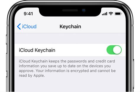 Set Up Icloud Keychain Apple Support