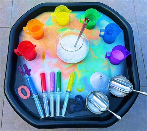 Natashas Tuff Trays On Instagram Rainbow Water 🌈 Water Play