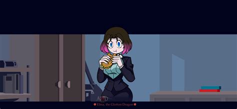 Maid Dragon Elma Helltaker Style Miss Kobayashis Dragon Maid