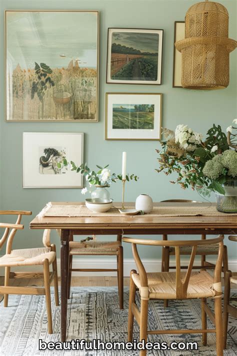 34 Beautiful Dining Room Gallery Wall Ideas To Inspire You Beautiful Home Ideas