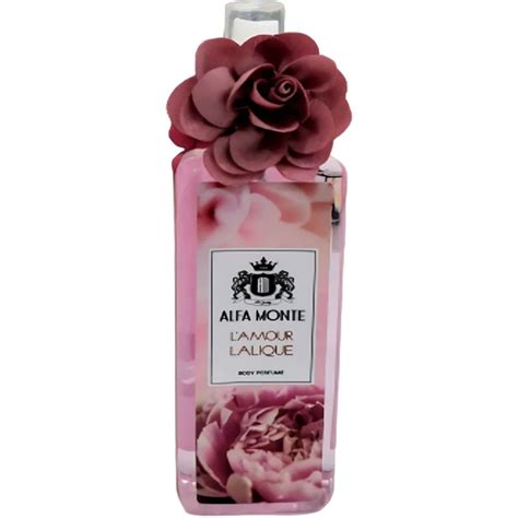 خرید و قیمت بادی اسپلش الفامونته رایحه لالیک لامور Lalique Lamour ترب