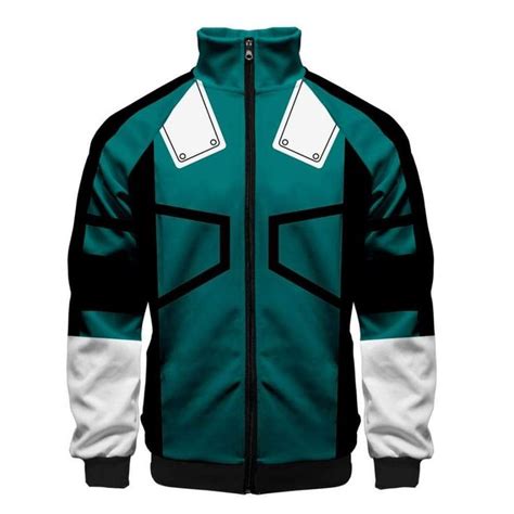 Izuku Midoriya Classic Cosplay Style My Hero Academia Deku Hoodie