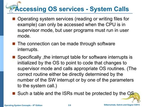 Chapter 2 Operating System Structuresppt