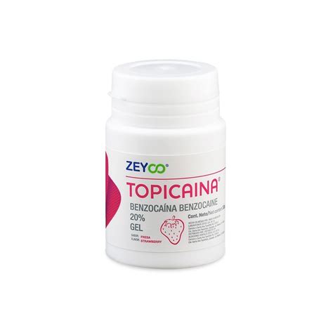 Topicaina Anestesia 30gr Sabores Cereza Menta Y Fresa Zeyco • Odontodo