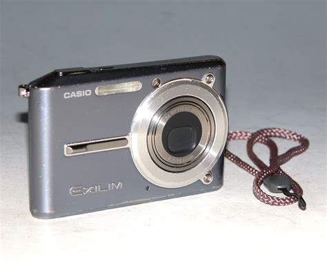 Casio Exilim Card Ex S600 60mp Digital Camera Blue Ns