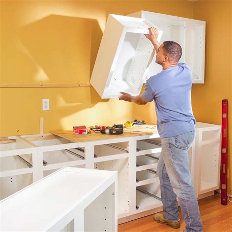 Installing Kitchen Cabinets On Wall