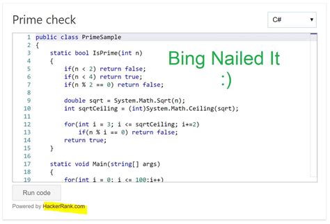 Using Bing And Hackerrank To Solve Leetcode