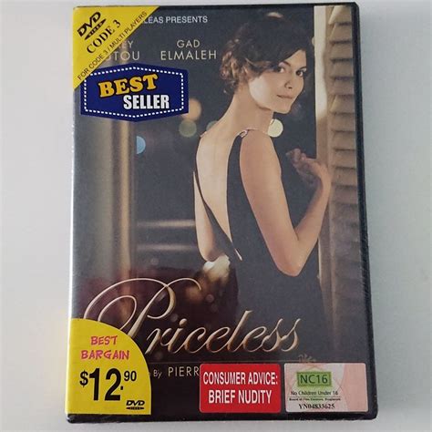 Priceless French Movie Dvd Audrey Tautou Hobbies And Toys Music And Media Cds And Dvds On Carousell