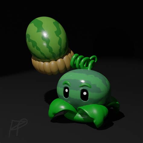 🍈 Melon Pult・ Stl File For 3d Printing・cults