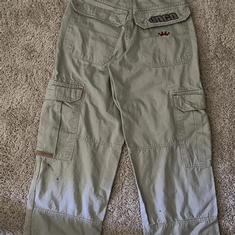 Jnco Jeans Vintage Khaki Underground Substance Cargo Depop