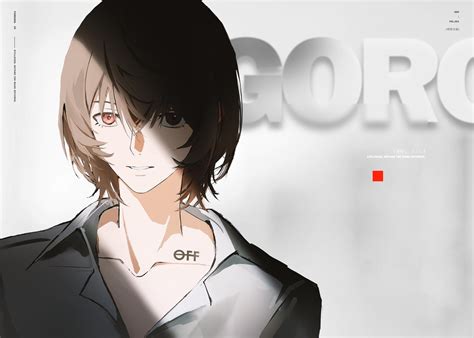 Persona 5 Akechi Goro Fanart Poster Glossy Art Print Premium Postcard