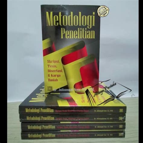 Jual Metodologi Penelitian Skripsi Tesis Disertasi And Karya Ilmiah