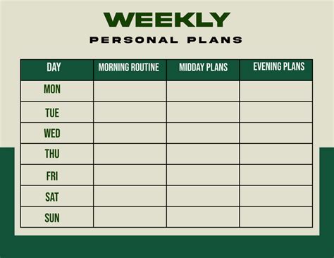 Free Weekly Calendar Templates Editable And Printable