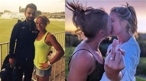 Danielle Wyatt Who Proposed Virat Kohli Gets Engaged To Girlfriend