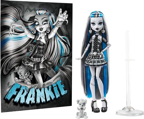 Frankie Stein 🖤 Reel Drama 🤍 Black And White Monster High Dolls New