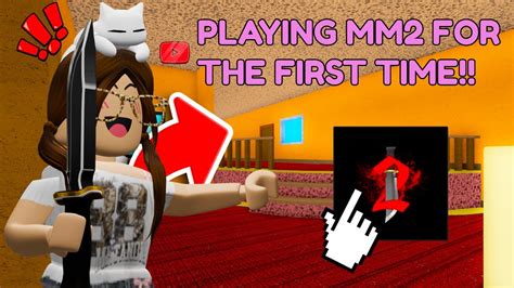 I Played Mm2 For The First Time Murder Mystery 2 Youtube