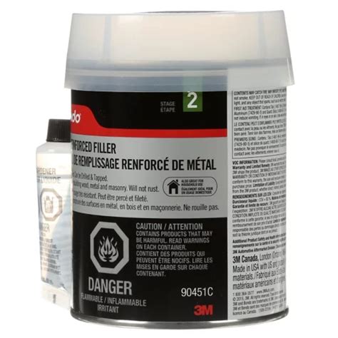 Bondo Metal Reinforced Filler 331 Ml Canadian Tire