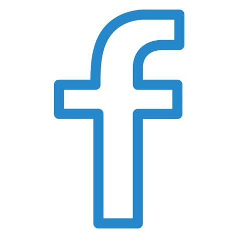 Facebook Icon Blue At Collection Of Facebook Icon