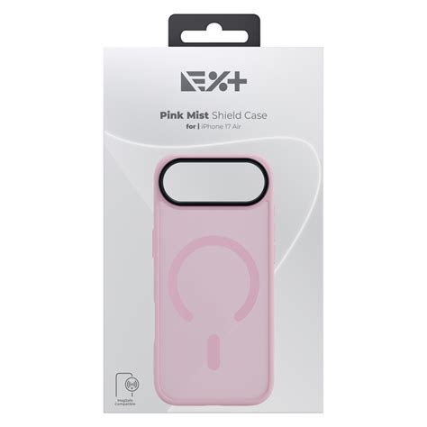 Noa Pink Mist Shield Case For Iphone Air Magsafe Compatible Istyle Bg