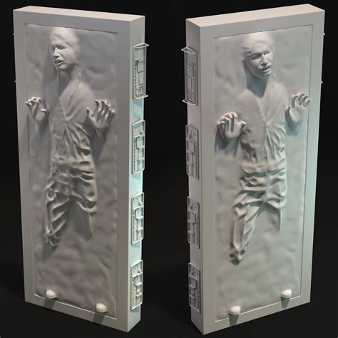 Anton Sh Han Solo Frozen In Carbonite