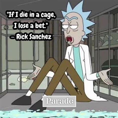 Rick And Morty Quotes Rick Sanchez Quotes Parade