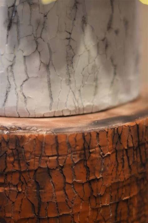 Easiest Tree Bark Effect Tutorial Ever Cakesdecor