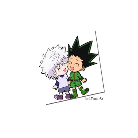 Gon X Killua Kiss Cut Oni Daisuki