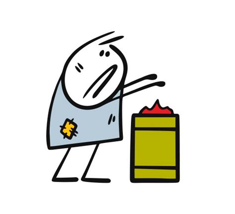 Stickman Fire Vector Images Over 160