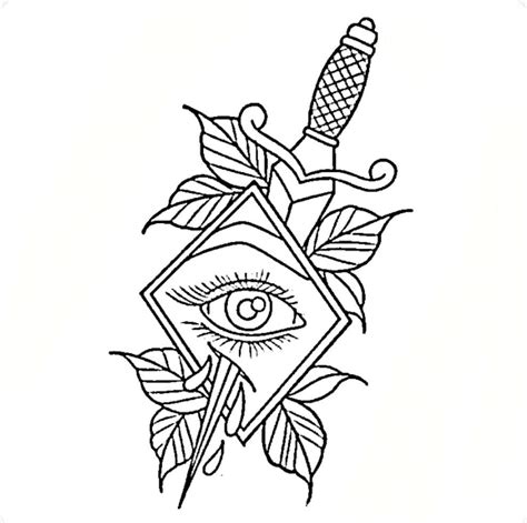 For Beginners Printable Tattoo Outline Stencils Free Printable