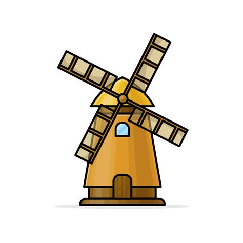 Windmill Free Vector Download Vectorportal