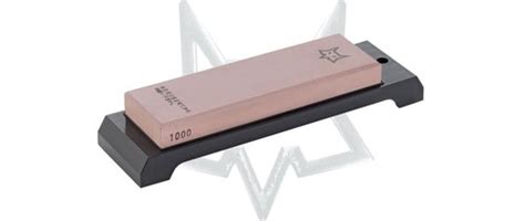 Fox Knives 1000 Grain Japanese Hone Stone Hh 11 And Tool Sharpener Ebay