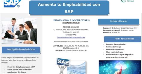 mesa de empleo y formaciÓn villaverde lenguaje de programación para la