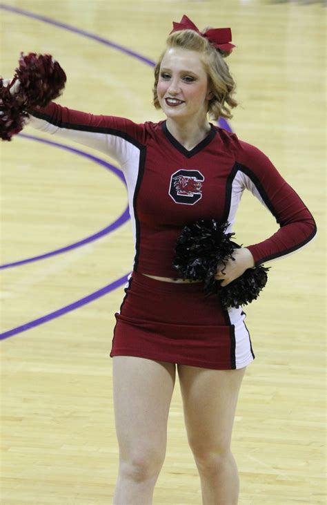 South Carolina Cheerleaders Cheerleading South Carolina Gamecocks