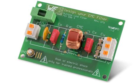 Evaluation Board Multiple Line Filter Passive Components Würth Elektronik Product Catalog