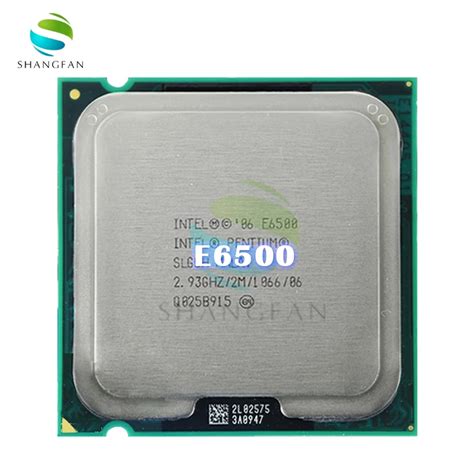 인텔 펜티엄 E6500 듀얼 코어 Cpu 2 93 Ghz 2 M 1066 Mhz 775pin 45nm 프로세서