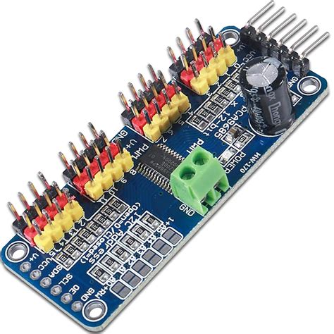 PCA Channel PWM IIC I C Bit Servo Motor Driver Module Compatible With Arduino