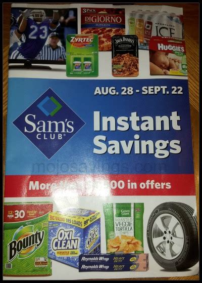 Sams Club Instant Savings Booklet 4500 In Offers