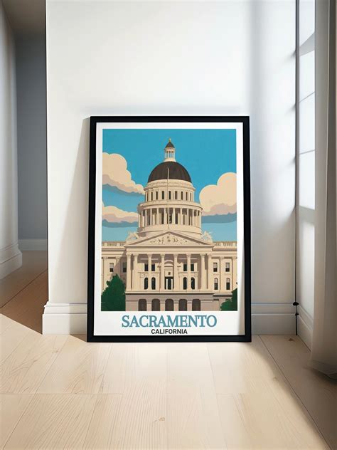 Sacramento Artwork California State Capitol Travel Posters And Prints