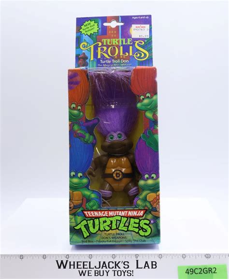 Turtle Troll Don Teenage Mutant Ninja Turtles Tmnt 1992 Playmates New Misb Wheeljacks Lab