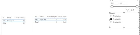 solved filter values in one table based on selection in a