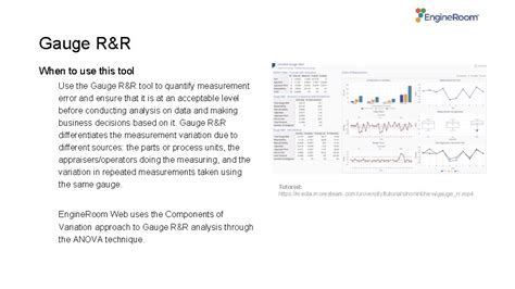 Gauge Rr When To Use This Tool Use