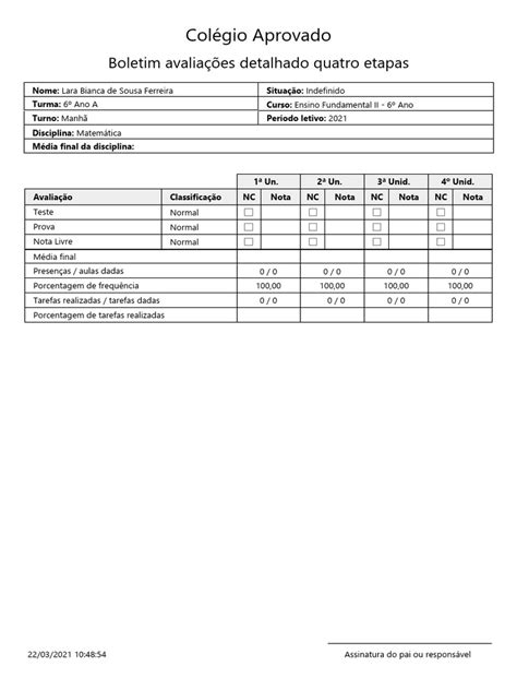 School Reports Pdf