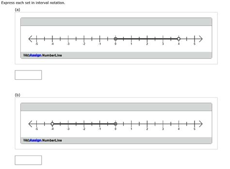 Express Each Set In Interval Notation Learnexams