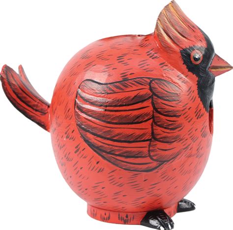 Songbird Essentials Cardinal Gord O Bird House Cozy And Durable Home